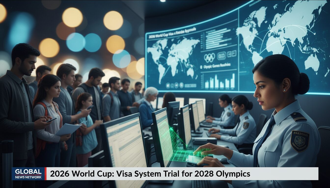 Coupe du Monde 2026 : Le test visa pour les JO 2028